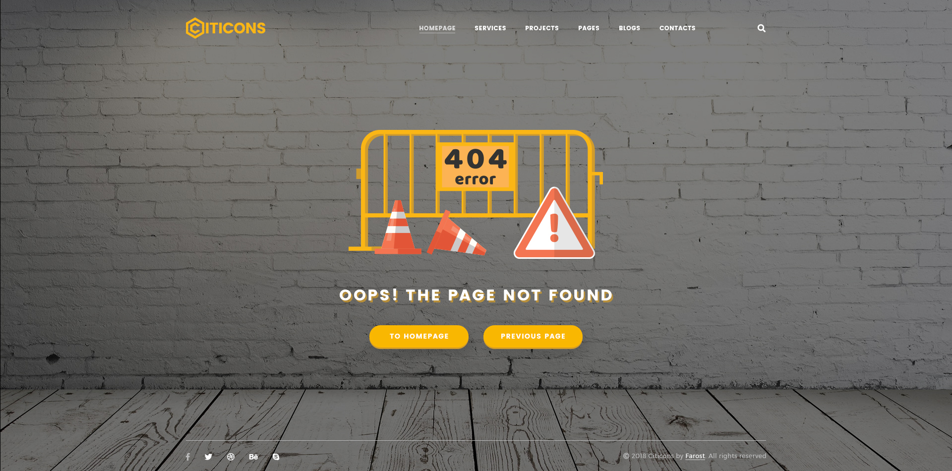 Citicons - Construction & Building PSD Template by Farost | ThemeForest